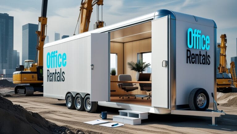 Office Trailer: A Versatile Workspace Solution — RHC SITE SERVICES